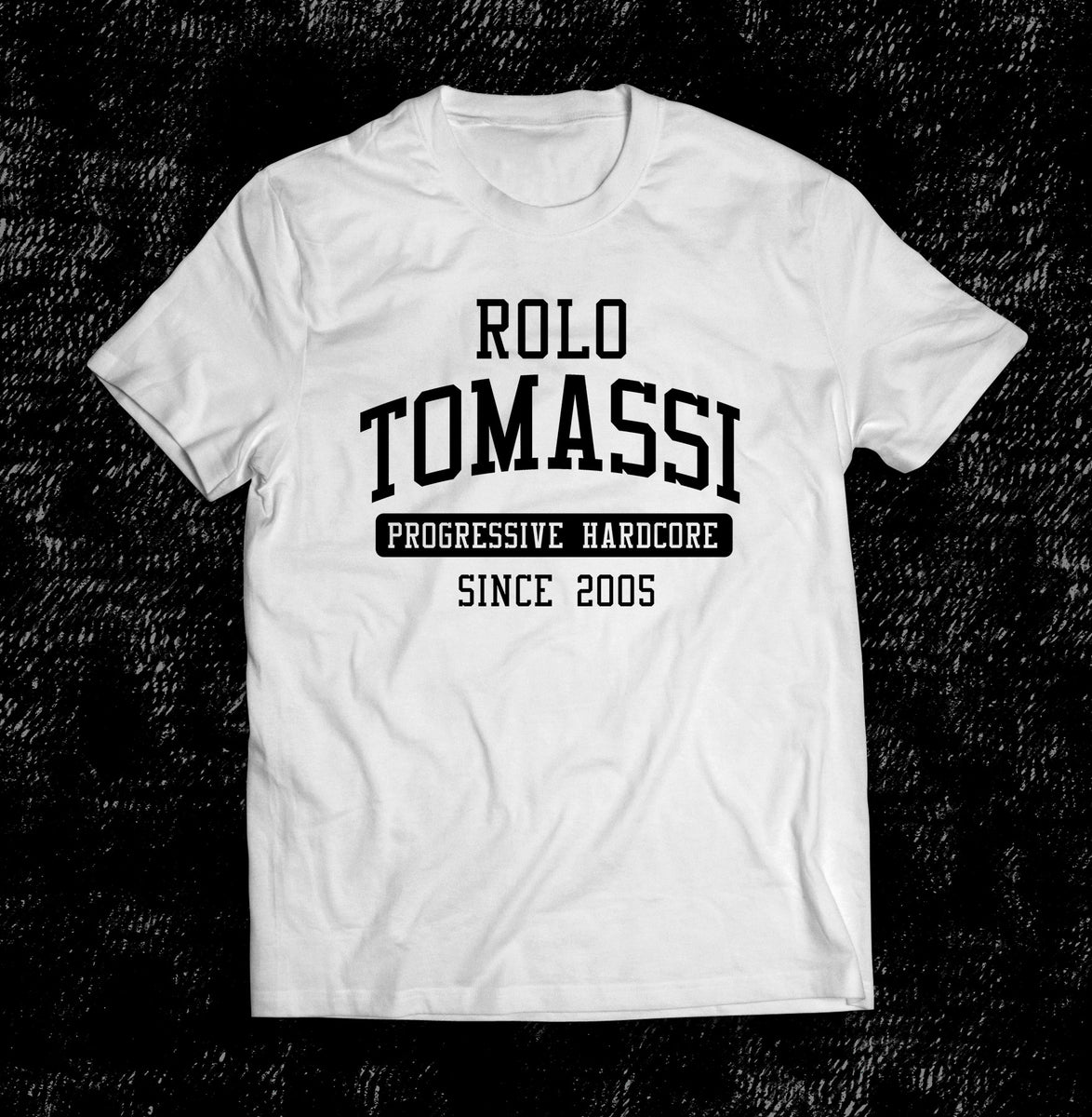 College T-Shirt – Rolo Tomassi